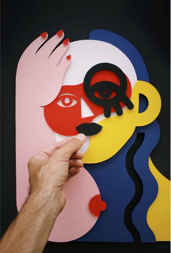 Jose A. Roda, ilustración papercut capa a capa - SLEEPYDAYS